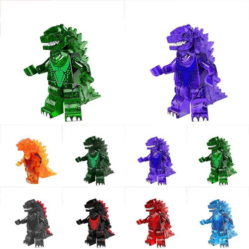Godzilla Building Block Minifigures Model Action Figure Toys Doll Child ...