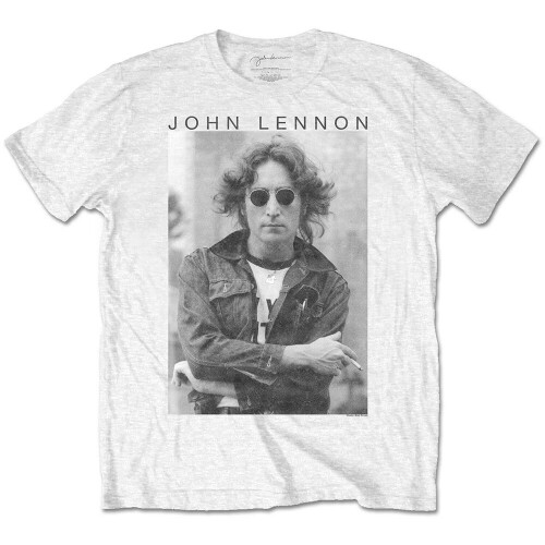 John Lennon Unisex T-Shirt: Windswept (X-Large) - John Lennon ...