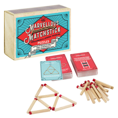 Matchstick Challenges and Lateral Thinking Puzzles - Boxed Game on OnBuy