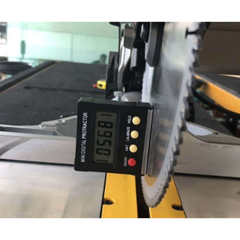 Mini Inclinometer with Magnetic Digital Display Angle Ruler Inclination ...