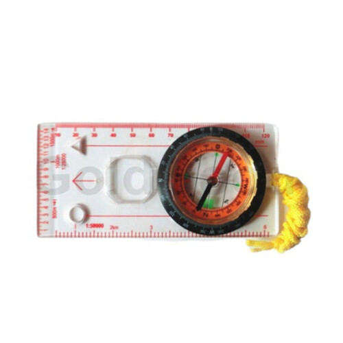 C192 All-in-one Compass Map Ruler Scale Outdoor Map Compass for Hiking ...