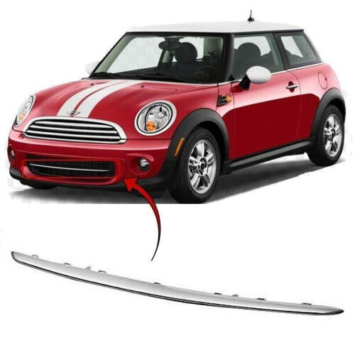 Mini Hatchback R56 Lci 2010-2014 Front Bumper Grille Lower Moulding ...