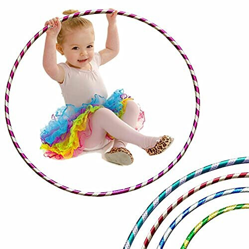 Hula Hoop for Adults and Kids, 5 Colors Fitness Hoola Hoops Toy, Size ...