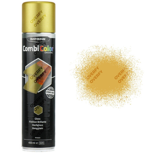 Direct To Rust! Gloss Gold Spray Paint Rust-Oleum CombiColor on OnBuy