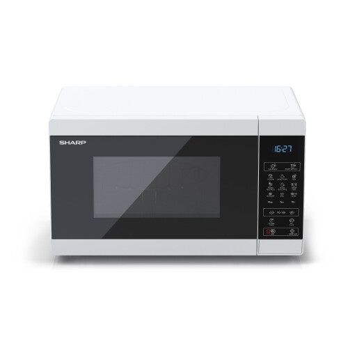 Sharp YC-MG02U-W White 20L 800W Microwave with 1000W Grill and Touch ...