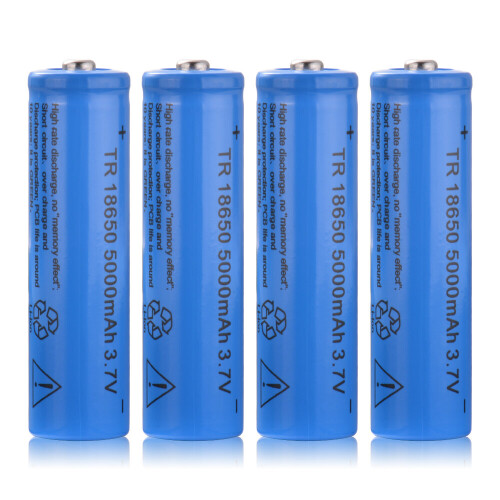 Genuine 18650 3.7V 5000mAh Rechargeable Li-ion Battery Batteries on OnBuy