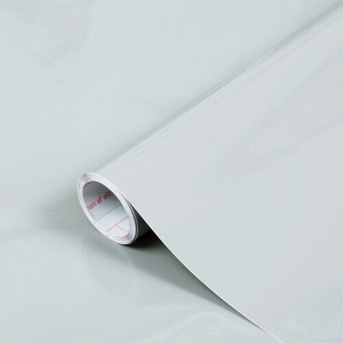 GLOSSY LIGHT GREY sticky back plastic vinyl wrap film (2m long) on OnBuy