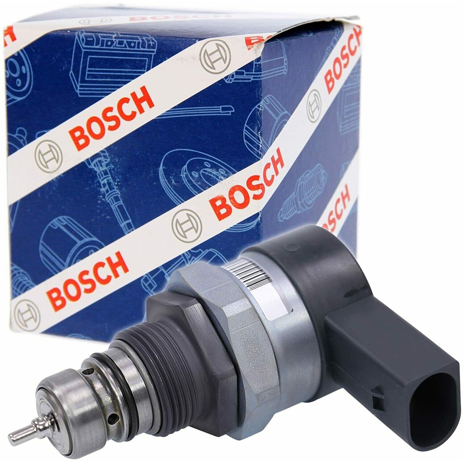 BOSCH Audi VW Skoda Seat Ford Fuel Rail Pressure Relief Valve ...