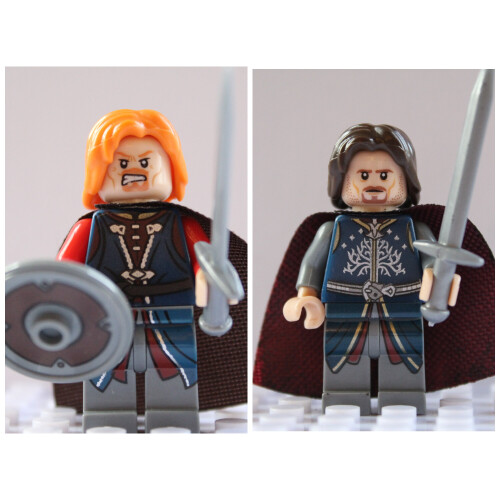 Lord Of The RIngs Hobbit Mini Action Figures Fit Lego Aragorn Boromir on OnBuy