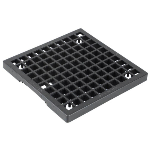 Osma Underground Drain Gully Grating Spare 110mm (PVC-U, Black) - Model ...