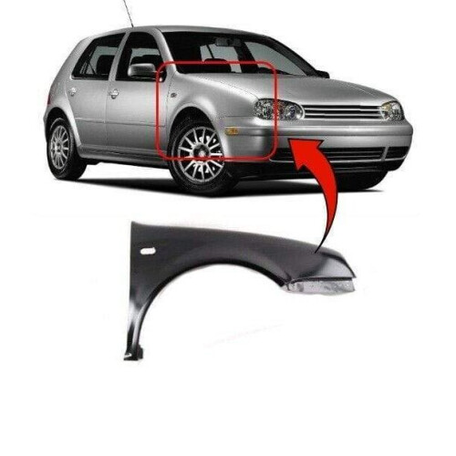VW Golf Mk4 1998-2003 Front Wing Primed Driver Side on OnBuy