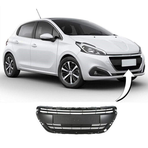 Peugeot 208 2015- Front Bumper Main Centre Grille Standard Models on OnBuy