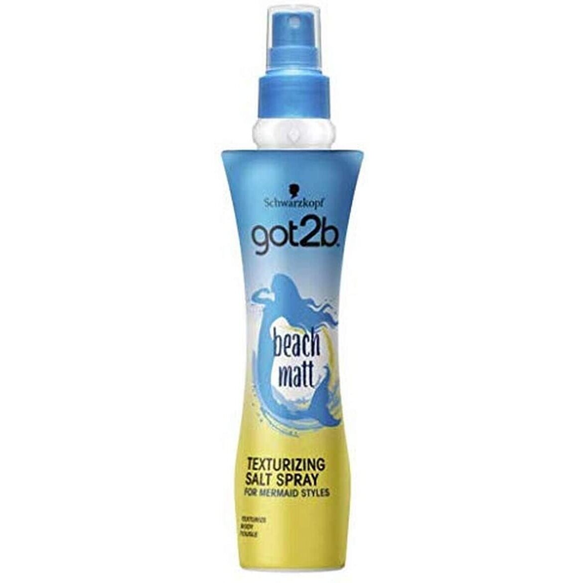 Schwarzkopf got2b Beach Matt Salt Hair Spray, Creates Waves and ...