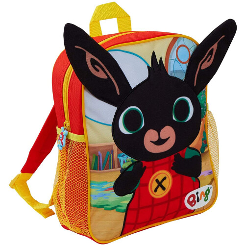 Bing Bunny 3D Plush Backpack Boys Girls Nursery School Pre School ...