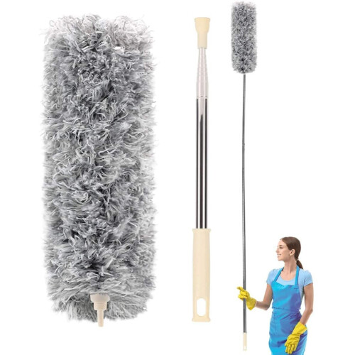 Feather Duster, Microfiber Duster with 30-100 Inch Telescoping ...