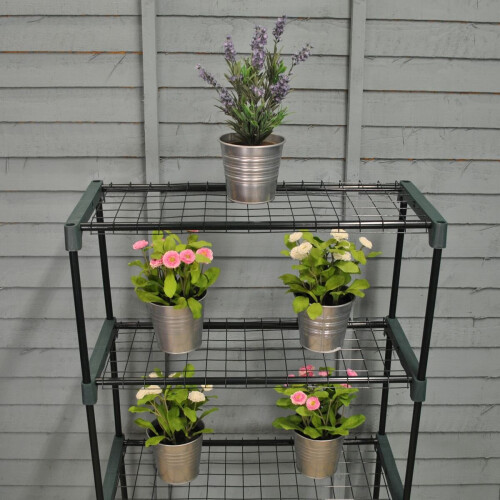Greenhouse Staging Shelving Racking 4 Tier (Pack of 4) on OnBuy