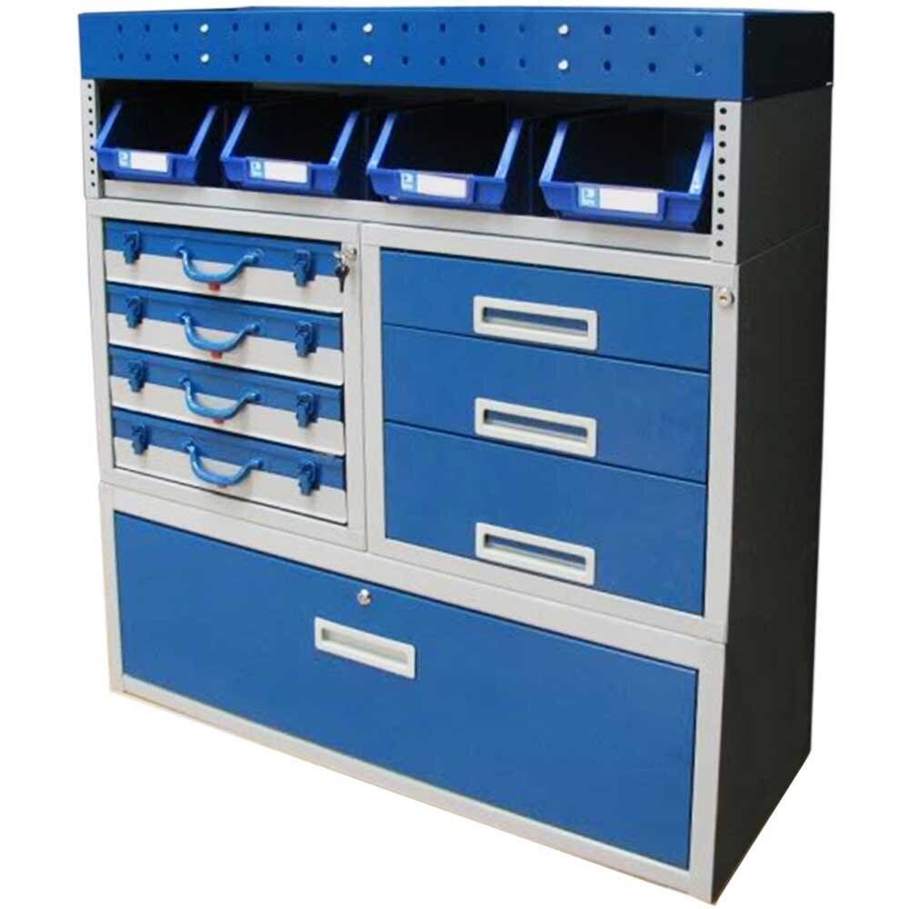 Van Racking Metal Shelving Steel Rack Tool Storage System Lockable ...