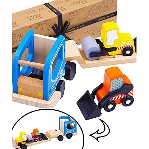 Jaques of London Wooden Toy Cars | Quality Toddler Toy Cars for Boys ...