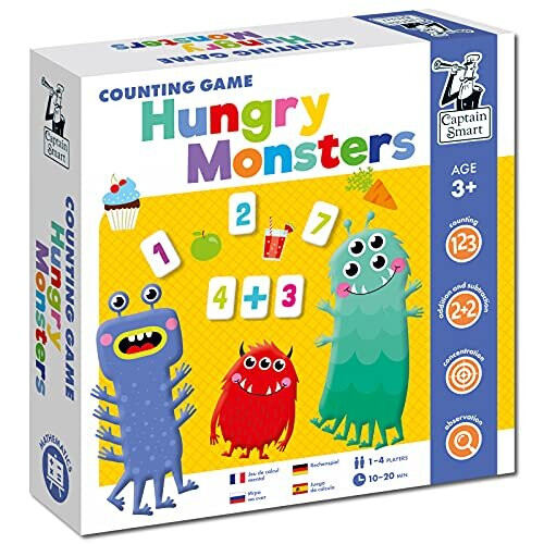 Captain Smart Educational Game for Kids, Hungry Monsters | Math ...