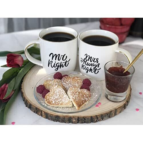 Gifffted Mr Right and Mrs Always Right Funny Presents for Couple Gifts for Anniversary Her Engagement Couples Gift for Women Parents Christmas on OnBuy