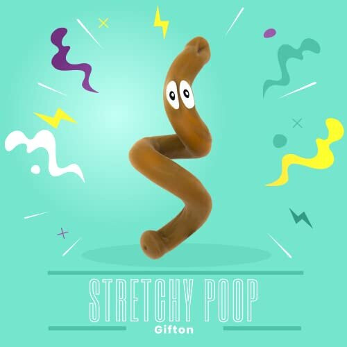 Gifton - Stretchy Poo Stress Relief Ball Fake Poop - Novelty 2020 ...
