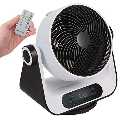 Neostar Electronics Remote Control Rotating/Oscillating Fan - 8 Inch, 4 ...