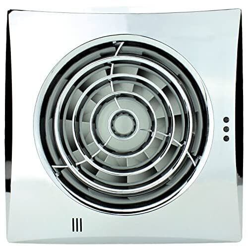 100mm Timer Environment friendly Chrome Quiet Powerful Bathroom ...