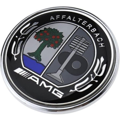 Apple Tree Mercedes Benz AMG Affalterbach Badge Emblem Sticker Control ...
