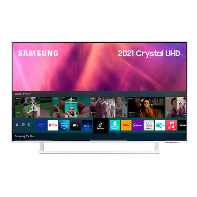 Samsung UE50AU9010KXXU 50 Inch White 4K Ultra HD Smart TV on OnBuy