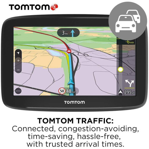 TomTom Car Sat Nav GO Classic, 6 Inch, with Traffic Congestion and ...