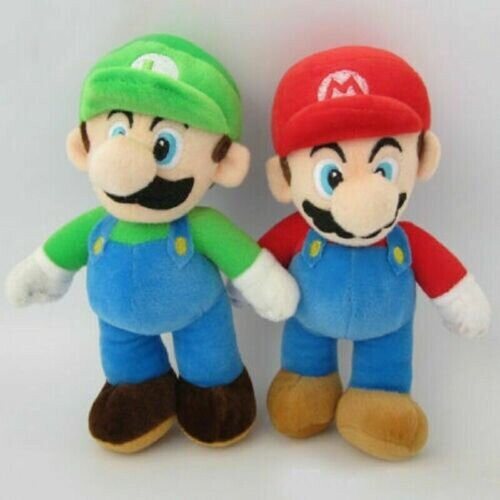 Super Mario Bros Plush Doll Mario Luigi Soft Toy on OnBuy