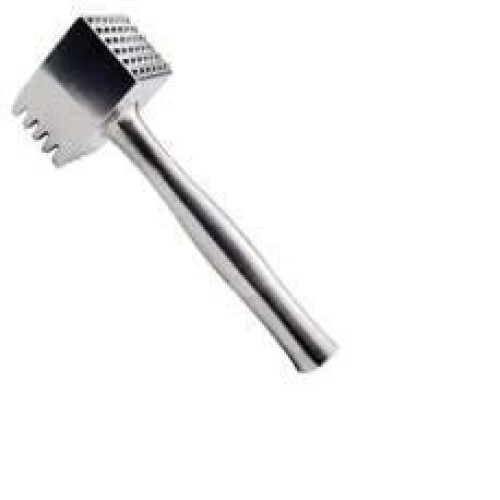 Meat Tenderiser Steak Hammer Mallet Heavy Duty Metal Beater Tenderizer ...