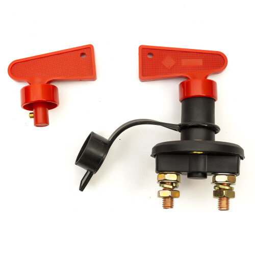 Caravan Battery Isolator On Off Key Switch 6v 12v 24v With 2 Keys 100 ...