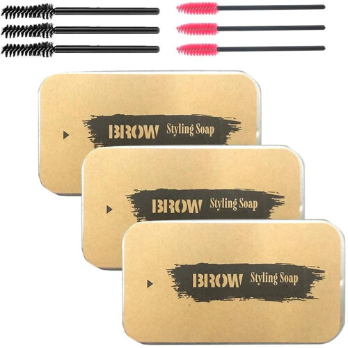 3 Pack Eyebrow Soap Kit Brows Styling Eyebrow Gel Long Lasting ...