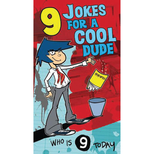9 Today 9 Jokes For A Dude Humour Birthday Card Funny Quitting ...