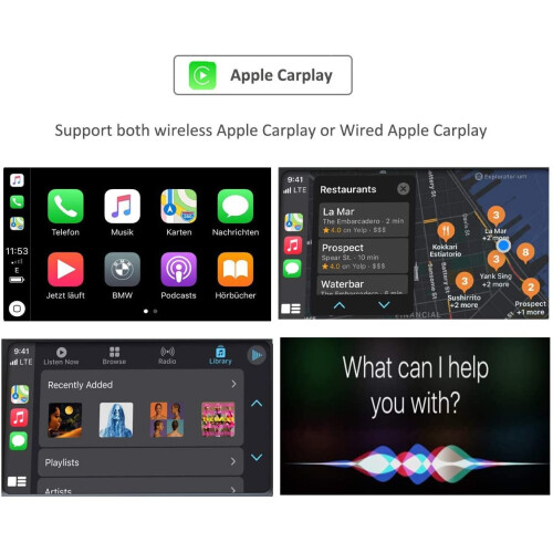 Road Top Wireless Carplay Retrofit Kit Decoder, Wireless Android Auto ...