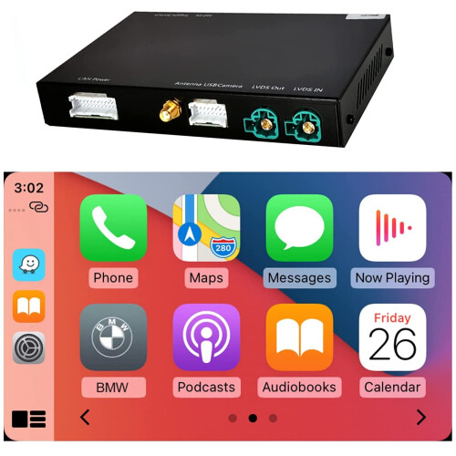 Road Top Wireless Carplay Retrofit Kit Decoder, Wireless Android Auto ...