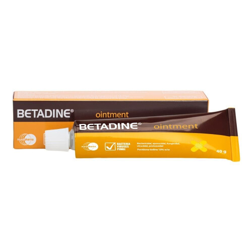 Betadine 10% Antiseptic Ointment - Topical Antiseptic Ointment for ...