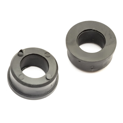 2x Plastic Reducer Bushes 35mm to 20mm Wheel Axle Bore Bush Garden ...
