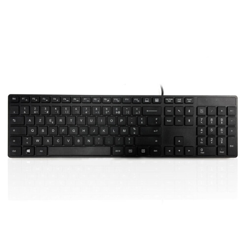 Accuratus 301 - USB Full Size Super Slim Multimedia Keyboard with ...