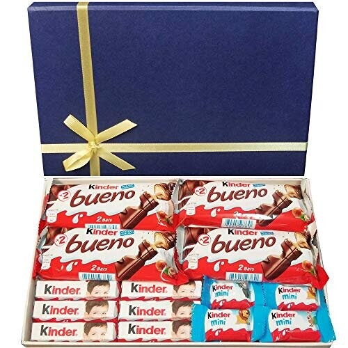 Kinder Chocolate Gift Set - Excellent Assortment Of Kinder Bueno, Mini ...