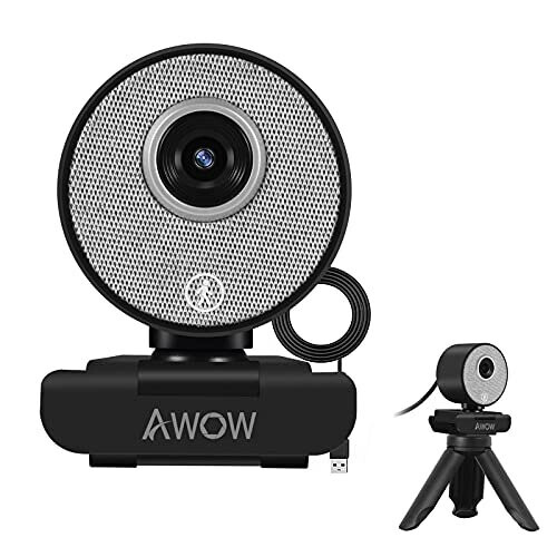 AI Humanoid Auto Tracking Webcam 1080P - AI Face Recognition, Auto Zoom ...