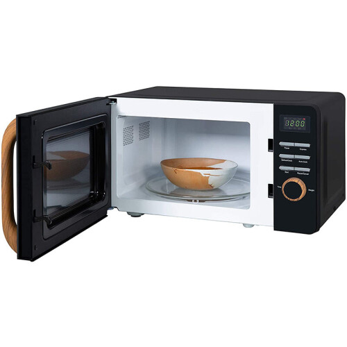 Russell Hobbs RHMD714B-N 17L 700w Scandi Black Digital Microwave with 5 ...