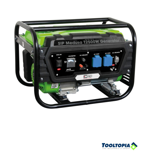 The SIP Medusa T2500W Petrol Generator 212cc 4-stroke Air-Cooled EURO V ...