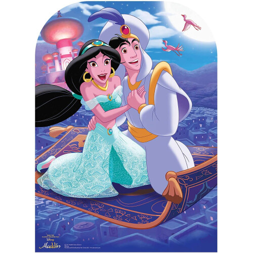 STAR CUTOUTS SC1341 Lifesize Cardboard Cutout Magic Carpet A Whole New ...