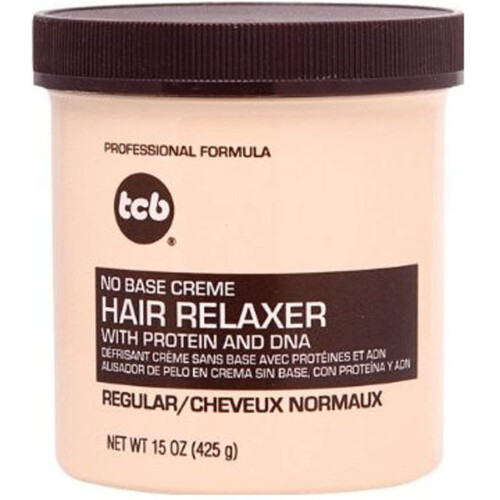 TCB Professional No Base Creme Hair Relaxer Regular Strength 25% extra ...