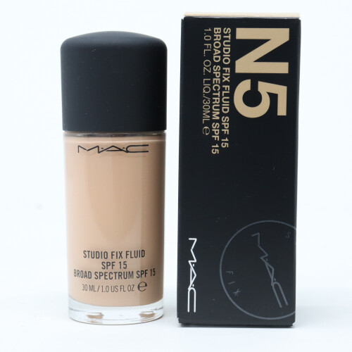 (N5) Mac Studio Fix Fluid Foundation Spf 15 1oz/30ml New With Box on OnBuy