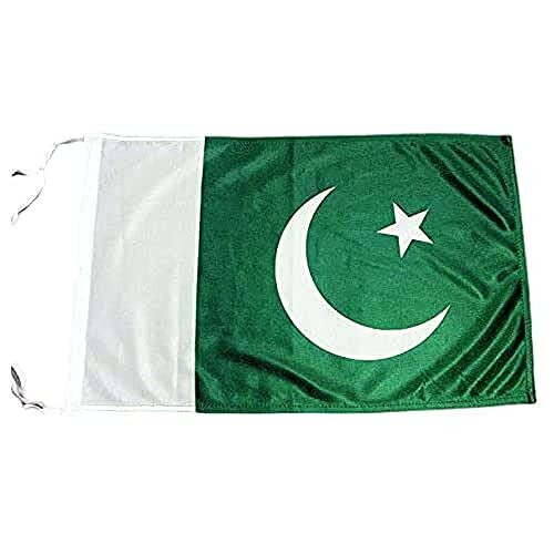 AZ FLAG Pakistan Flag 18'' x 12'' cords - Pakistani SMALL flags 30 x ...