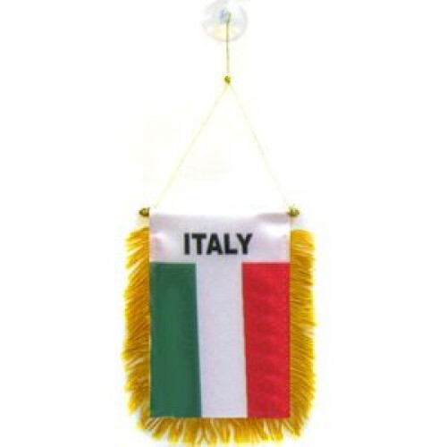 AZ FLAG Italy mini Banner 6'' x 4'' - Italian PENNANT 15 x 10 cm - mini ...