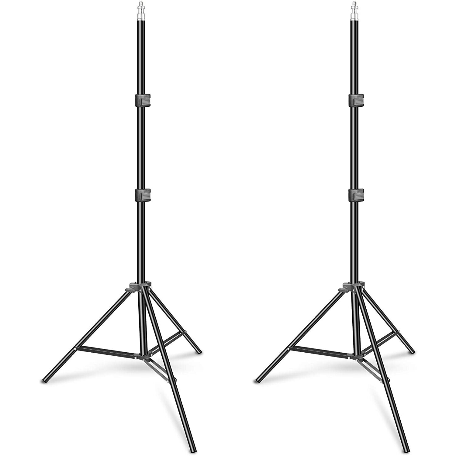 Emart Adjustable Photography 7 feet(2m) Heavy Duty Support Light Stands ...